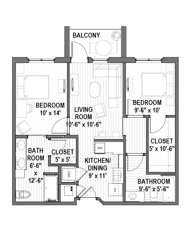 Floorplans - Sooner Station